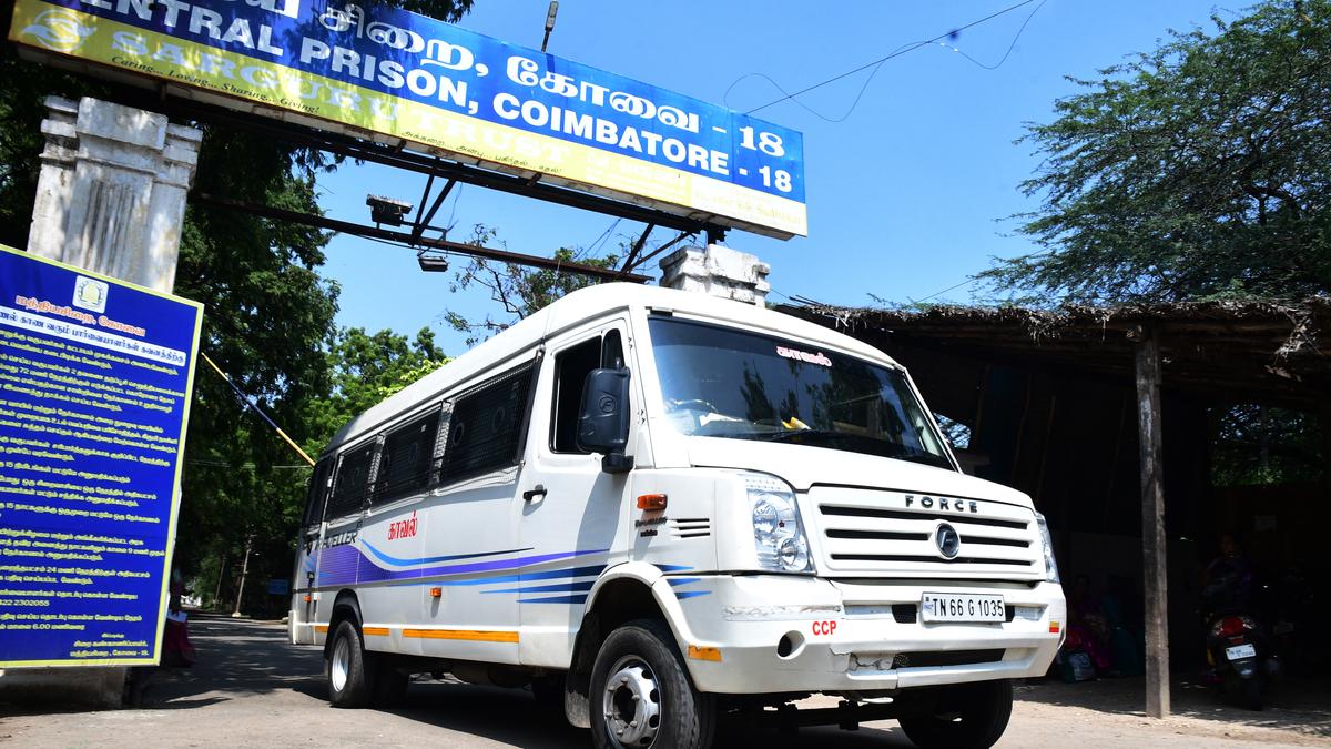 6 Coimbatore car blast accused shifted to Puzhal Central Prison - The Hindu